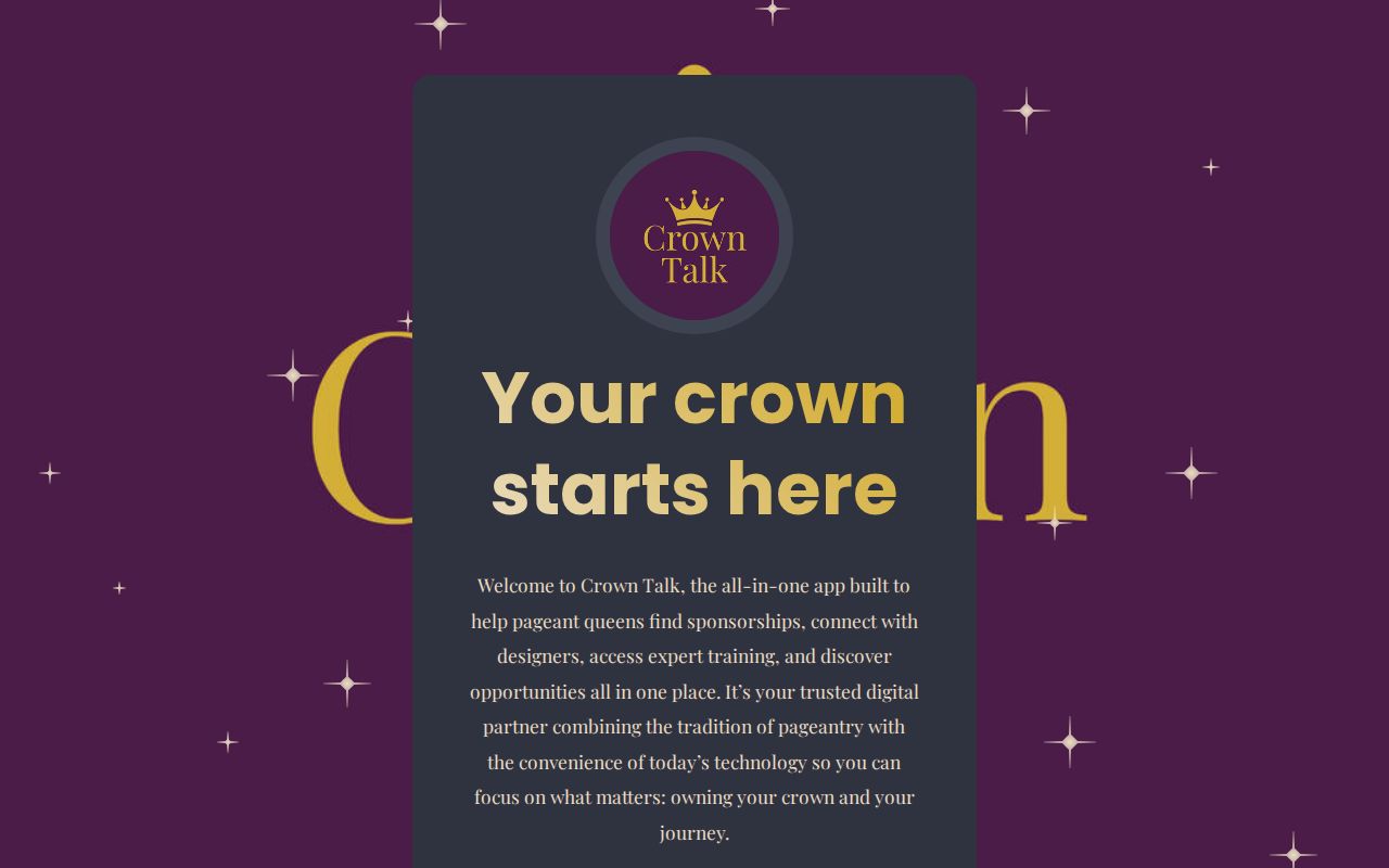 Crown Talk